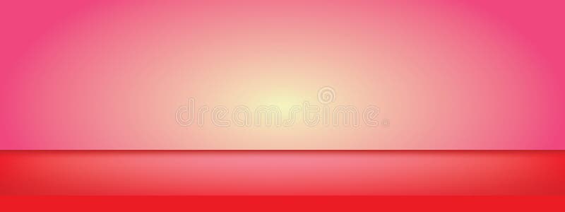 Abstract Gradient of Light Pink Background with Red Table Design ...