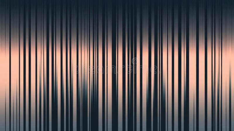 Abstract Gradient Lines Create an Ambient Illusion with Vertical ...