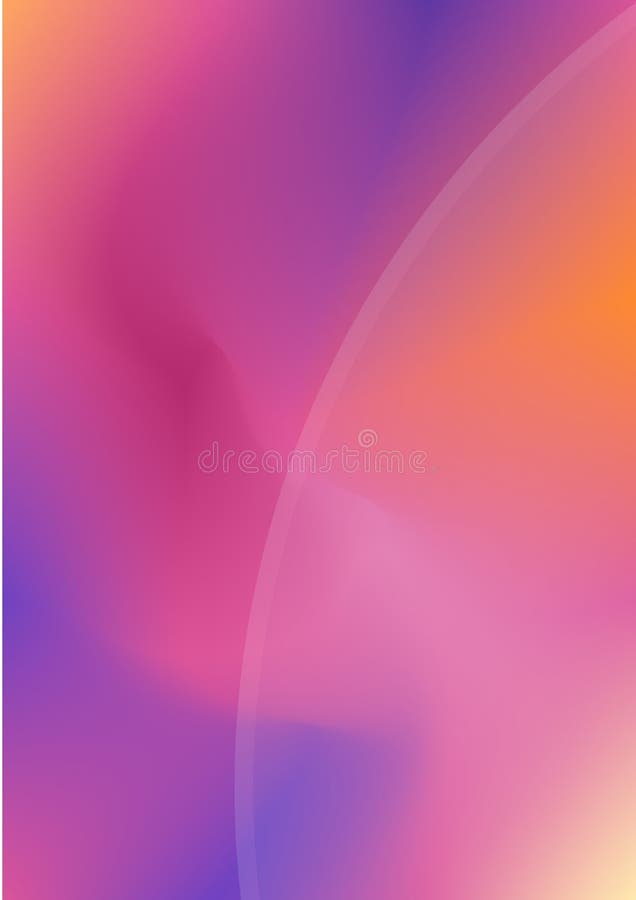 Abstract Gradient Mesh Background - Blue - Purple - Orange Visual ...