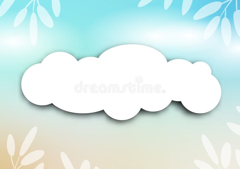 Abstract Gradient Pastel Decorations Cloud Line Vivid Vector Background ...