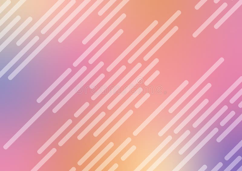 Abstract Gradient Pastel Line Modern Style Background Stock Vector ...