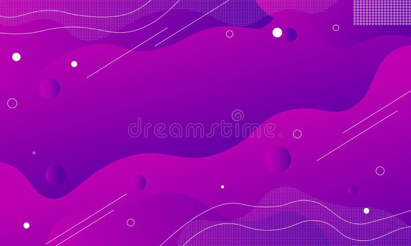 Abstract Gradient Purple with Wavy and Rounded Shape. Stock Vector ...