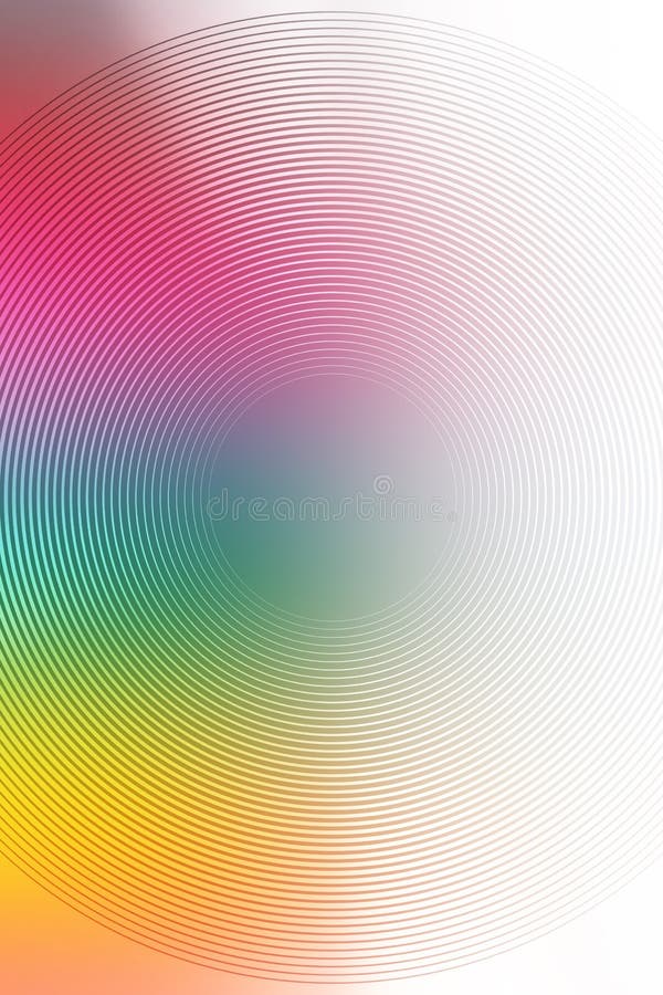Abstract Gradient Radial Multicolor Background. Science Wallpaper Stock ...