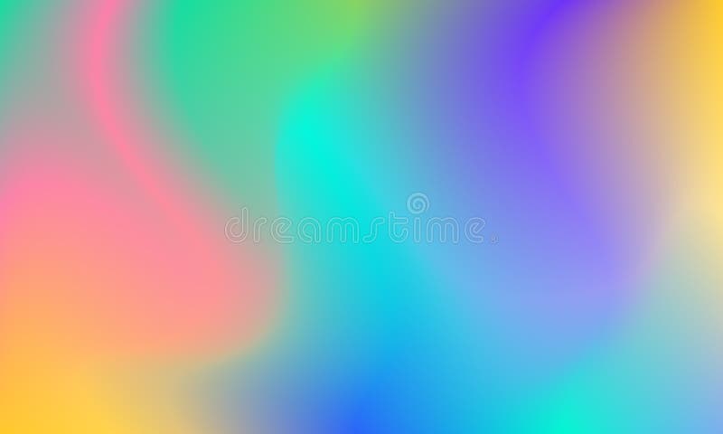 Abstract Gradient Rainbow Background Illustration Stock Illustration ...