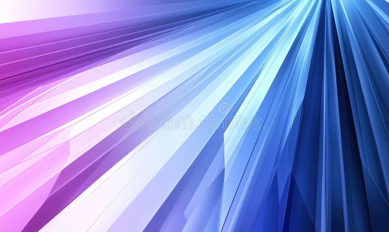 Abstract Gradient Rays in Blue and Purple Hues, Dynamic Light Effect ...