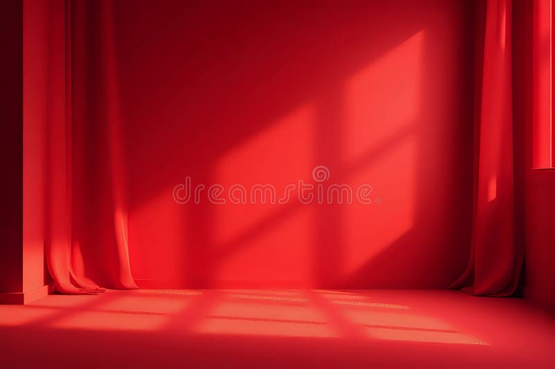 Abstract Gradient Red Velvet Studio Background for Product Presentation ...