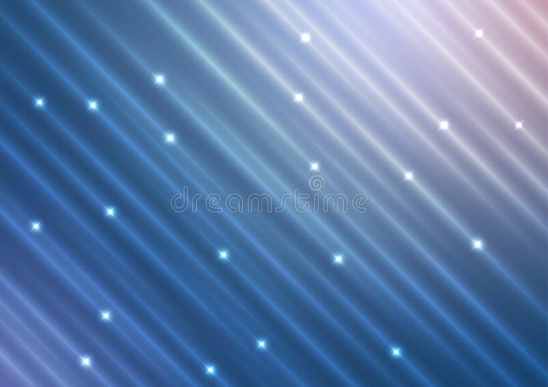 Abstract Gradient Science Space Light Stars Blue Sky Background Stock ...