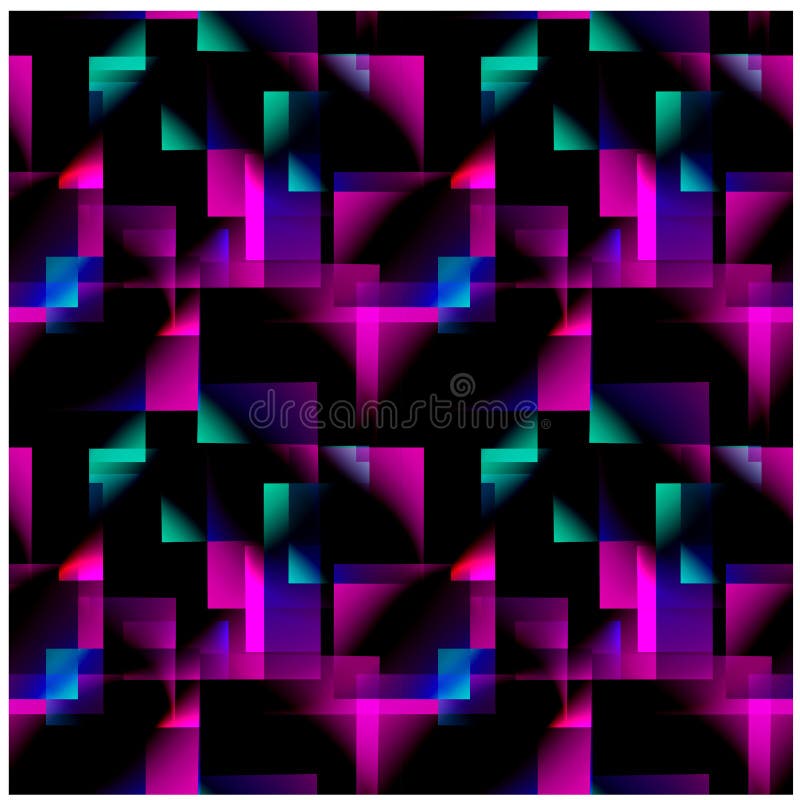 Abstract Gradient Seamless Pattern. Stock Vector - Illustration of ...
