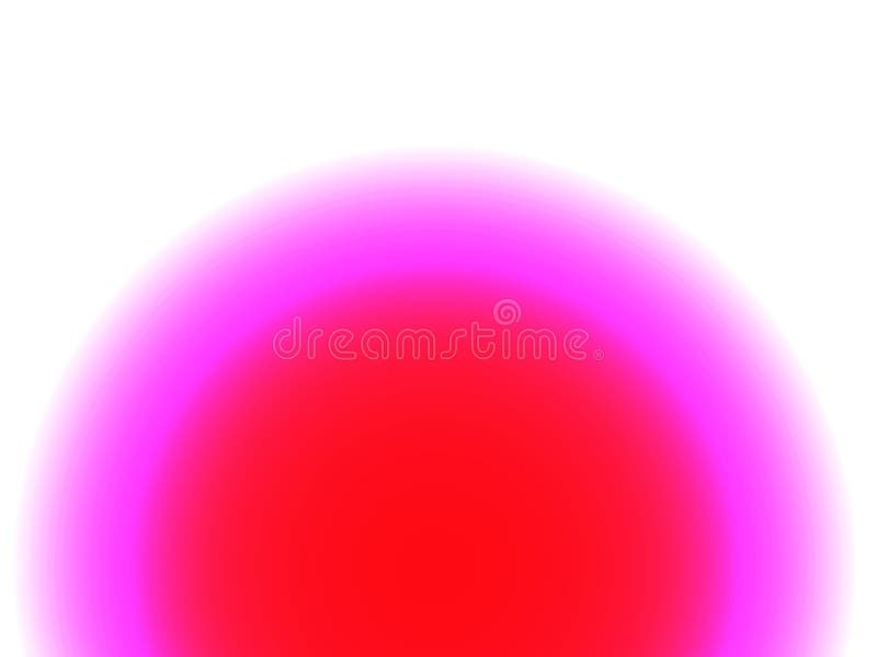 Abstract Gradient Semicircle Red Pink White Soft Blur Gentle ...