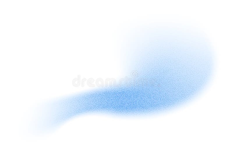 Abstract Gradient Shape with Noise, Blue Blurred Grainy Color Gradation ...