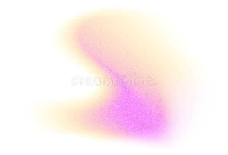 Abstract Gradient Shape with Noise, Pink and Yellow Blurred Grainy ...