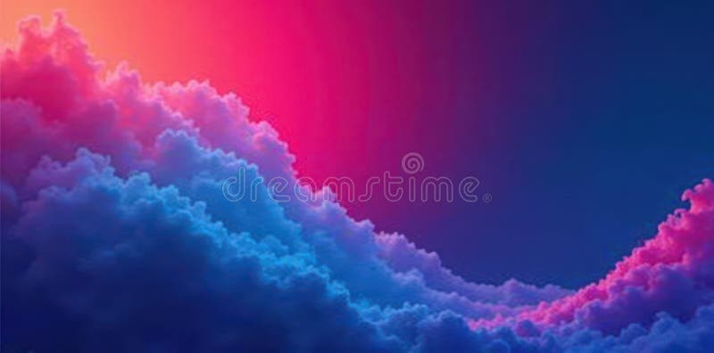 Abstract Gradient Shapes Background for Website Landing Page, Interface ...