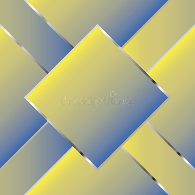 Abstract Geometric Background with Gradient Square Stock Vector ...