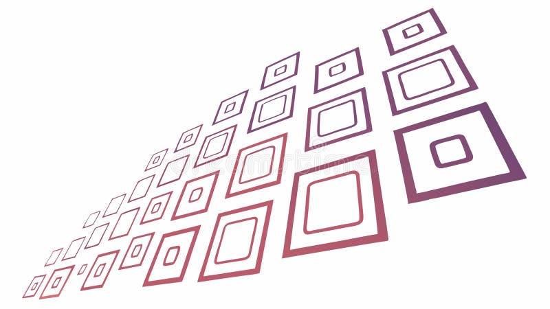 Abstract Gradient Squares Pattern Design, Vector Design Generative AI Stock Vector ...