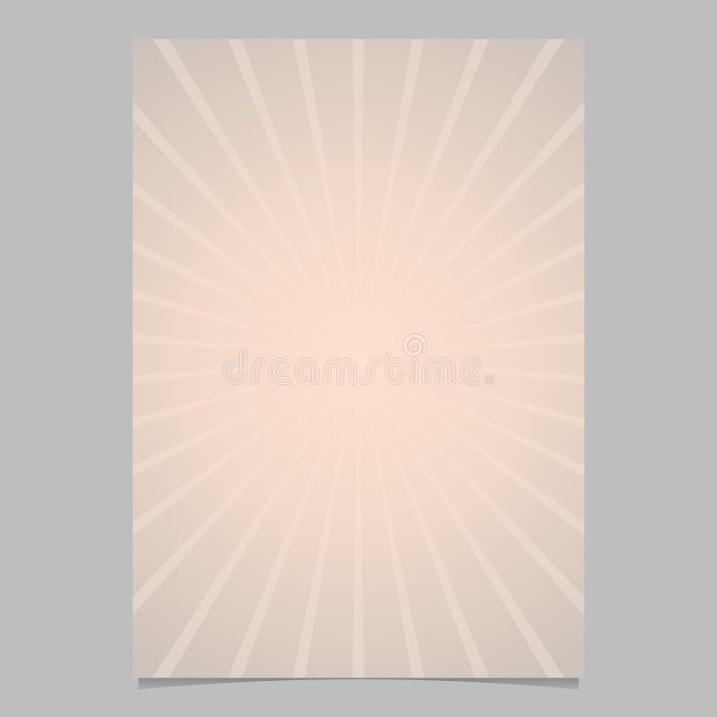 Abstract Gradient Sunray Brochure Template - Vector Poster Stock Vector ...