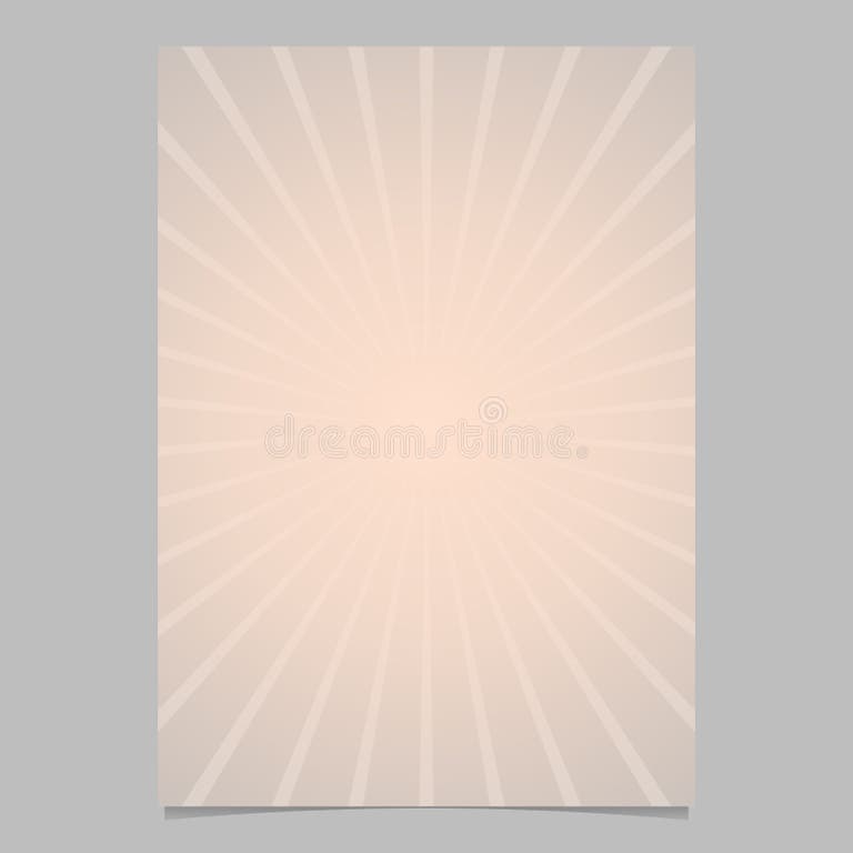 Abstract Gradient Sunray Brochure Template - Vector Poster Stock Vector ...