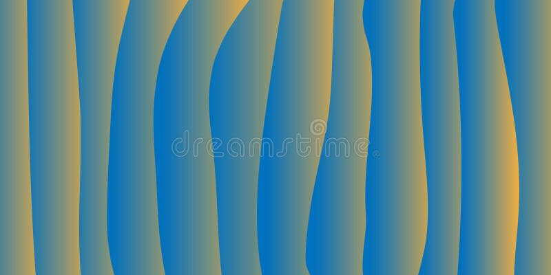 Abstract Gradient Surface Design with 3D Effect Smooth Yellow and Dark ...