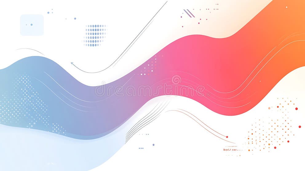 Abstract Gradient Wave Design with Geometric Elements for Modern ...