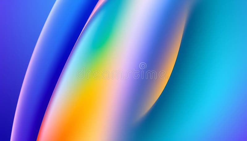Abstract Gradient Wave Pattern, Colorful Background, Modern Design, Stock Photo, Generative AI ...