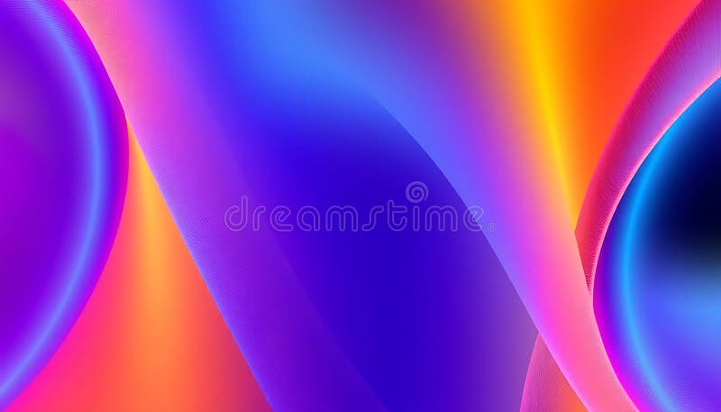 Abstract Gradient Waves, Fluid Colors and Smooth Transitions, Stock Photo, Generative AI Stock ...