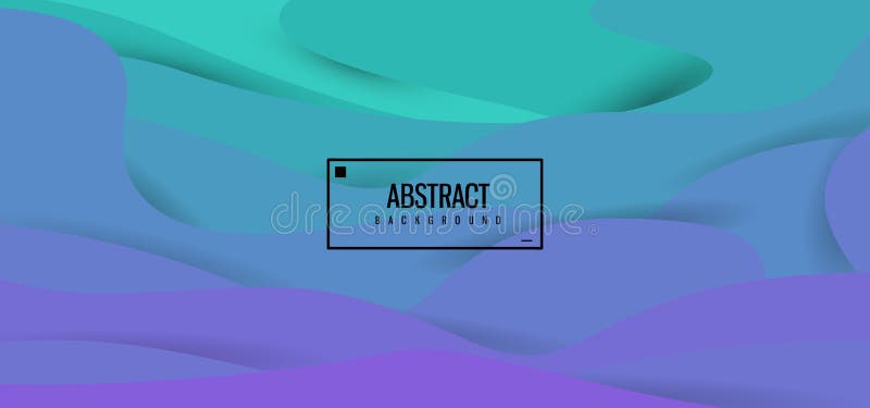 Abstract Gradient Wavy Fluid Design Background Template Vector Stock ...