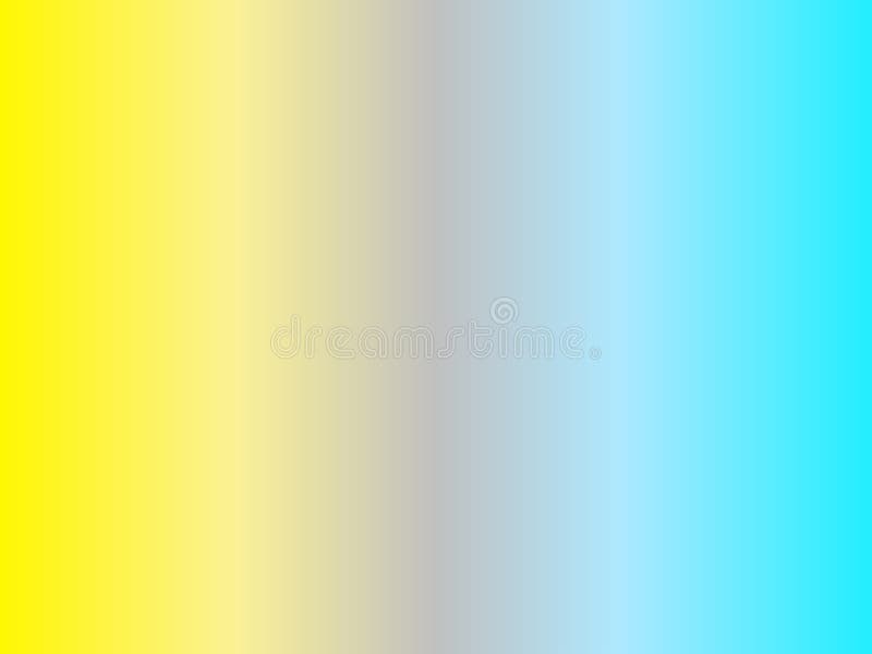 Abstract Gradient of Yellow and Blue Multicolored Background. Modern ...