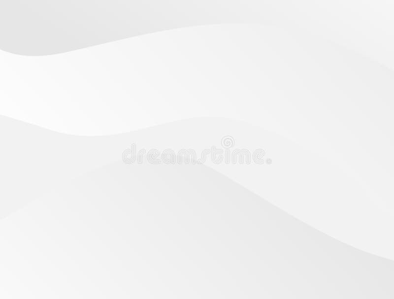 Abstract Gradients Waves Background White Vector Illustration Stock ...