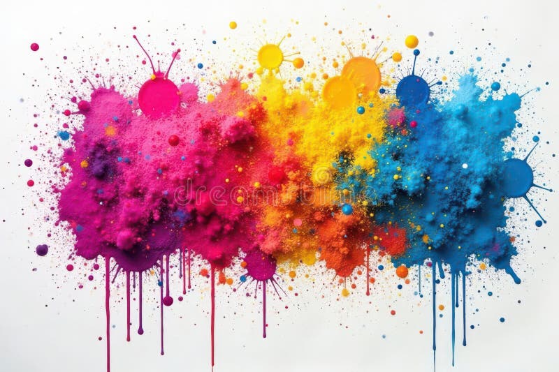 Abstract Graffiti Art Spray Paint on White Background, Graffiti, Hip ...