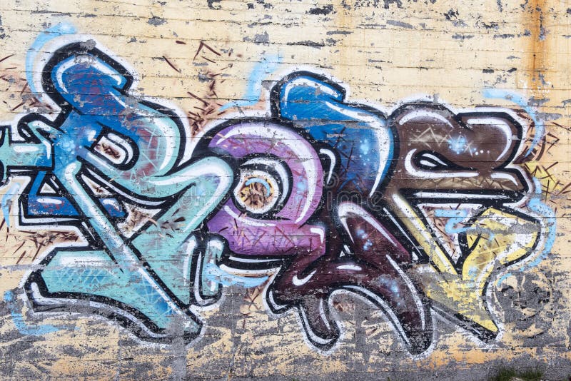 Abstract Graffiti Background Editorial Photo - Image of letters, street ...