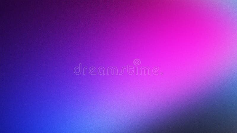 Abstract Grain Gradient Background. Unfocussed Ambient Neon Light Stock ...