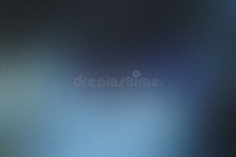 Abstract Grainy Gradient Background Fading from Dark To Light Blue ...