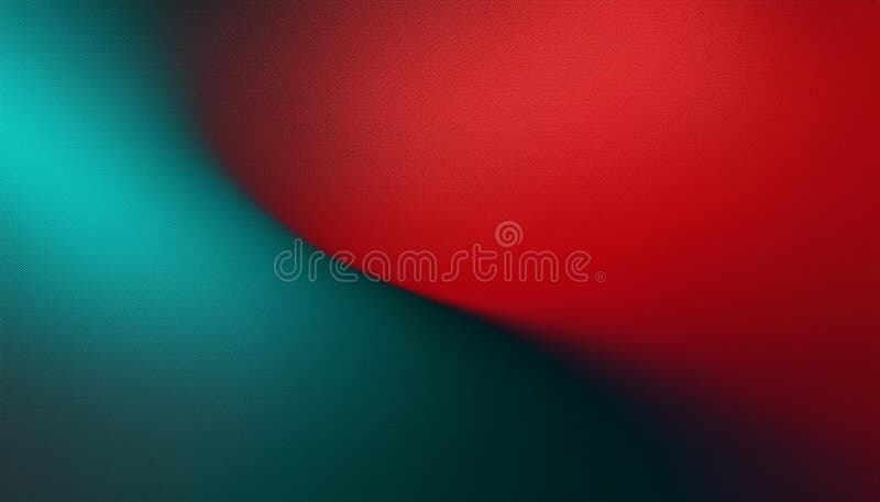 Abstract Grainy Gradient Background, Red Teal Color Shape, Black ...