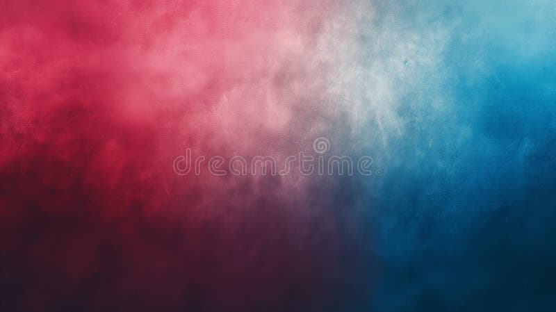 Abstract Grainy Gradient Red To Blue Background Stock Illustration ...