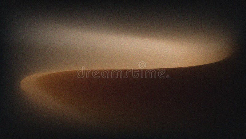 Abstract Grainy Gradient with Soft Beige and Brown Curves on a Dark ...