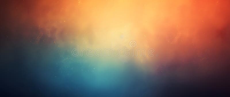Abstract Grainy Texture Background with Orange and Blue Gradient Stock ...