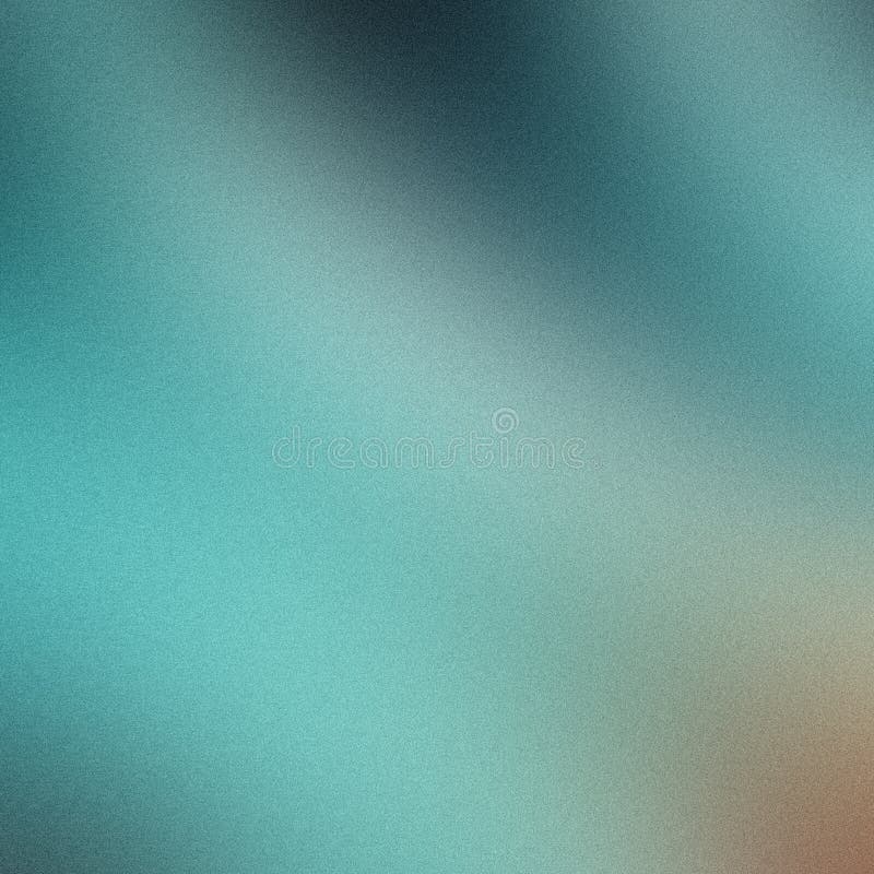 Gradient of Turquoise and Grey Colors Creates Abstract Grainy Texture ...