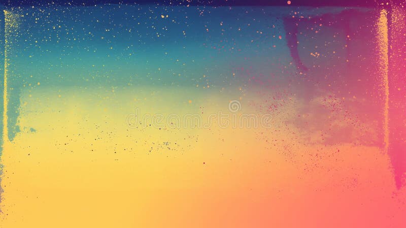 Abstract Grainy Texture Gradient Colors Transitioning from Yellow To ...