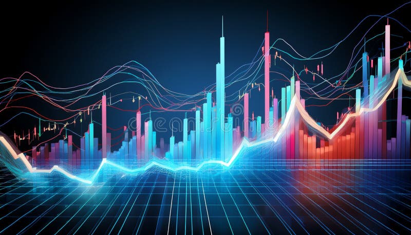 Abstract graph stock illustration. Illustration of screenshot - 376796008