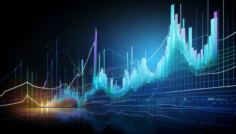 Abstract graph stock illustration. Illustration of lines - 376796054