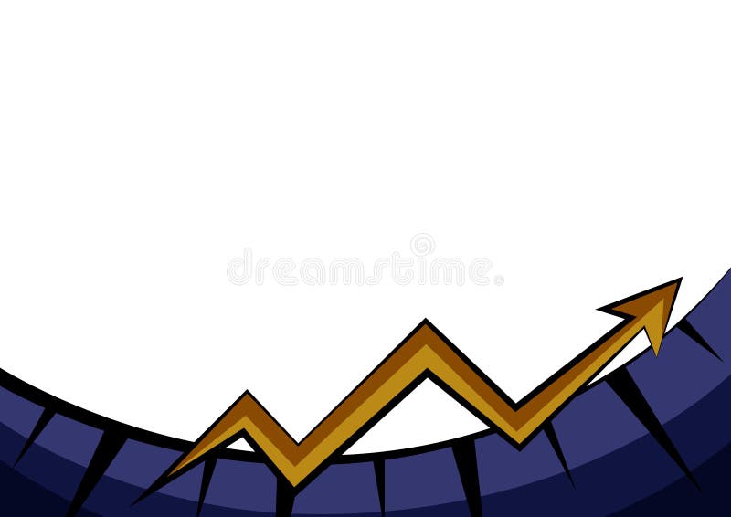 Abstract Graph Presenting Progress, Moving Forward Improving Concept ...