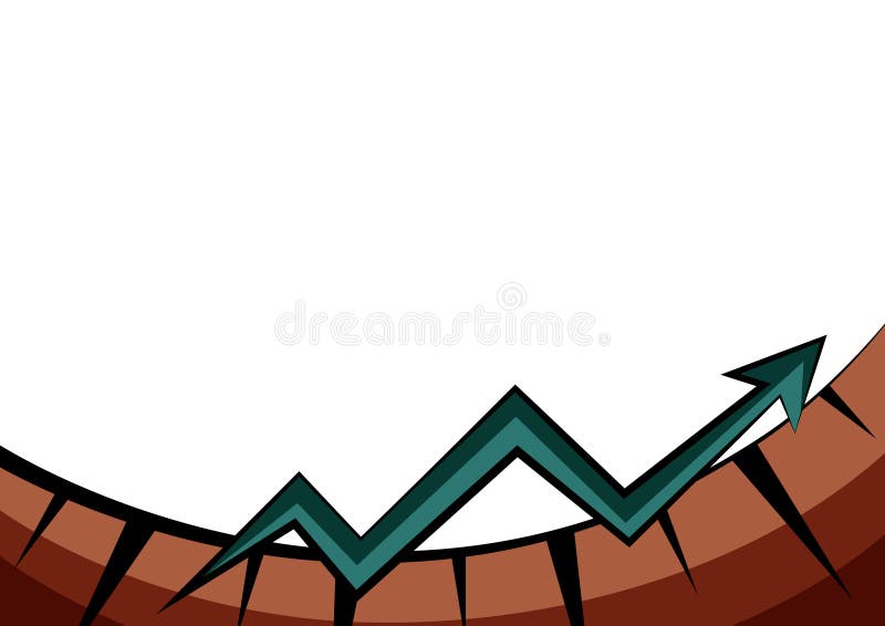 Abstract Graph Presenting Progress, Moving Forward Improving Concept ...