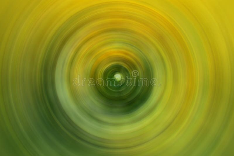 Abstract Graphic Background in the Form of Color Green-yellow Circles ...
