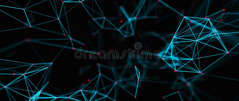Abstract Graphic Design. Network Connection Background Stock ...
