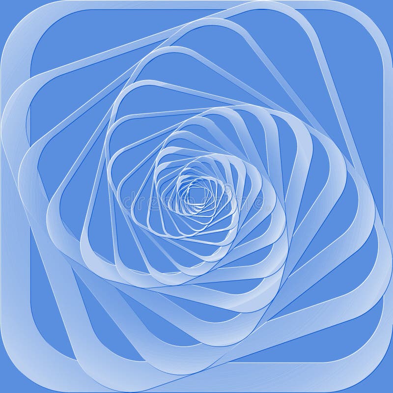 Abstract Op Art Graphic Design. Illusion of Torsion Rotation Movement ...