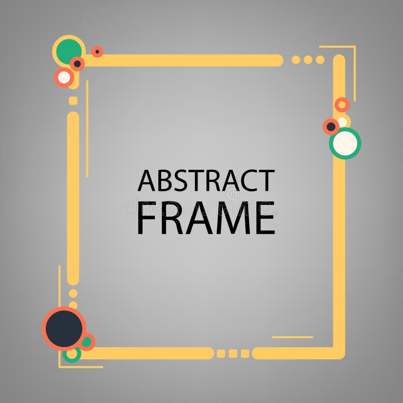 Abstract Graphic Elements. Modern Colorful Banner. Template for Design ...