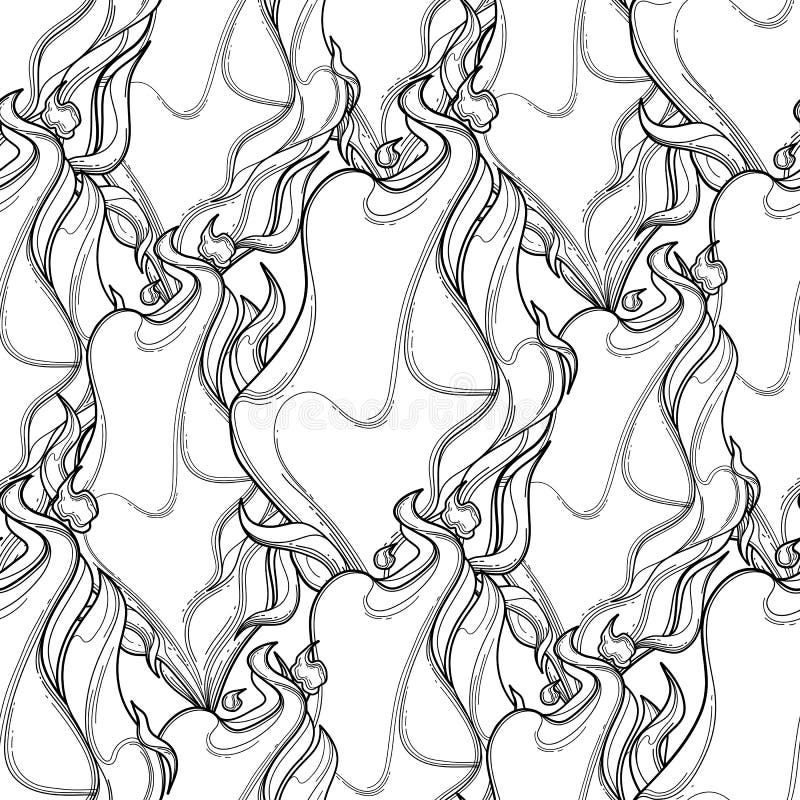 Abstract graphic fire stock vector. Illustration of combustion - 92961384