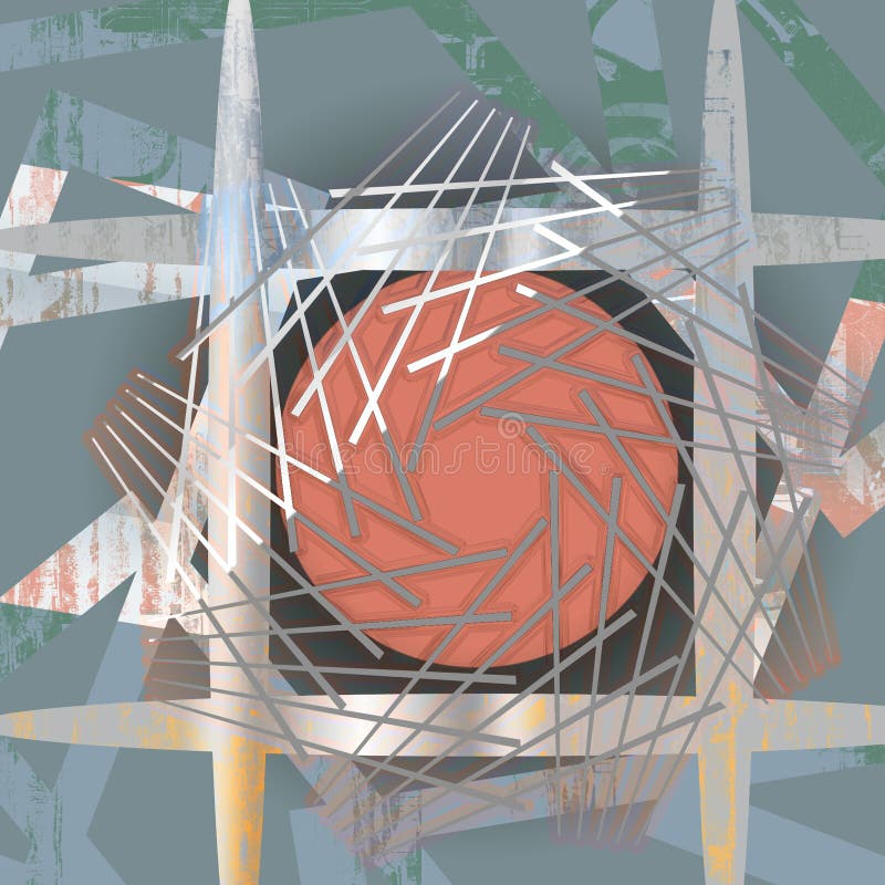 Abstract Graphic Illustration Stock Illustration - Illustration of ...