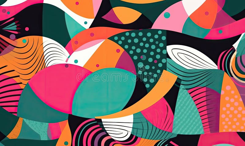 Abstract Graphic Patterns Infuse Energy into the Design Creating Using ... Abstract Graphic Patterns Infuse Energy into the Design Creating Using ...