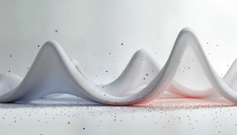 Abstract Graphic Representation of IQ Score Distribution in Population ...