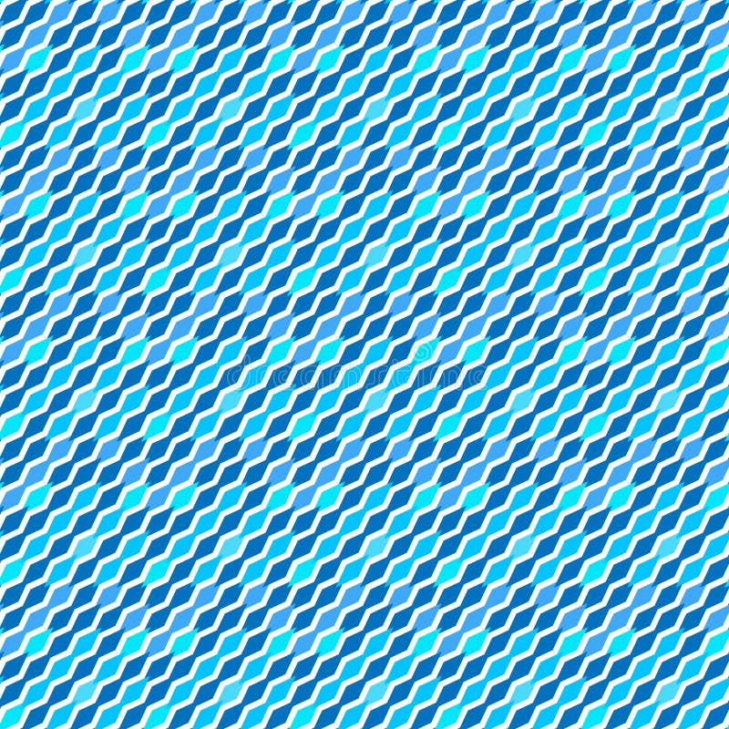 Abstract Graphic Square Color. Blue Rhombus on White Background. Stock ...